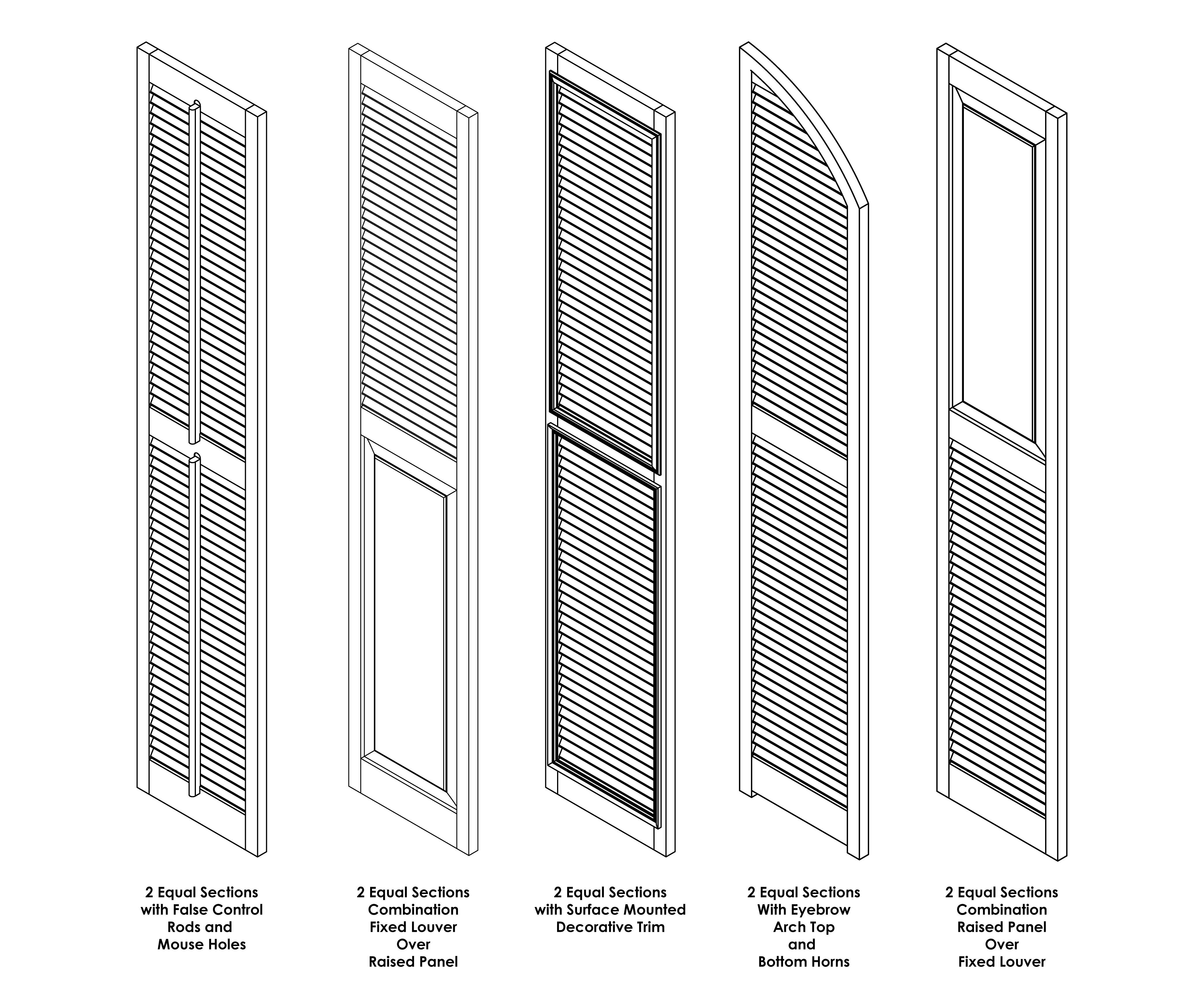 Standard Duty Fixed Louver